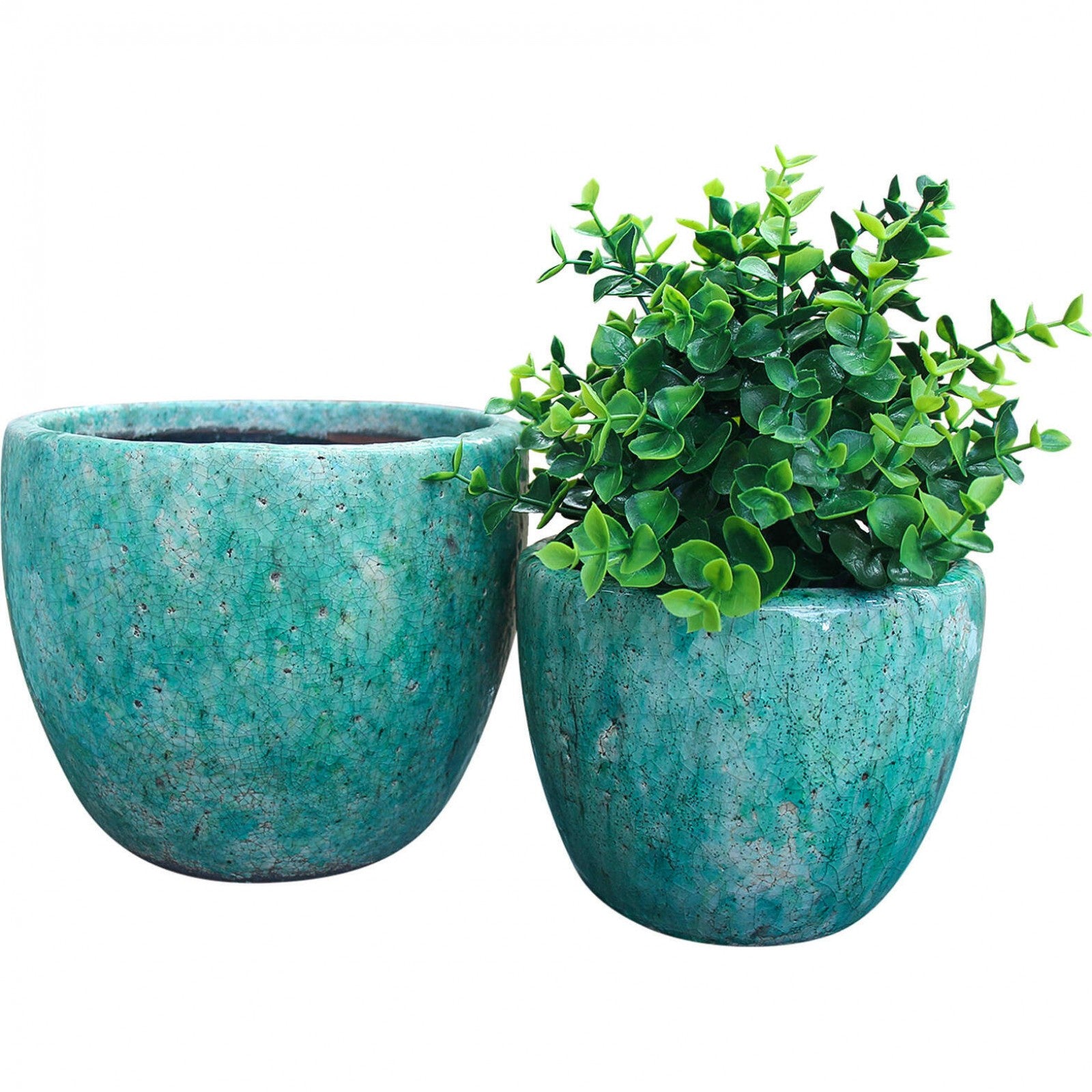 Pot Curve Aqua S/2 – Gift 4 Us